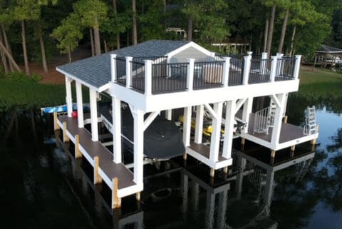 Boat House Styles | Lakeland Pier and Boathouse Company, Inc. in ...