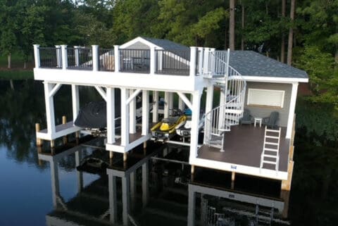 Boat House Styles | Lakeland Pier and Boathouse Company, Inc. in ...