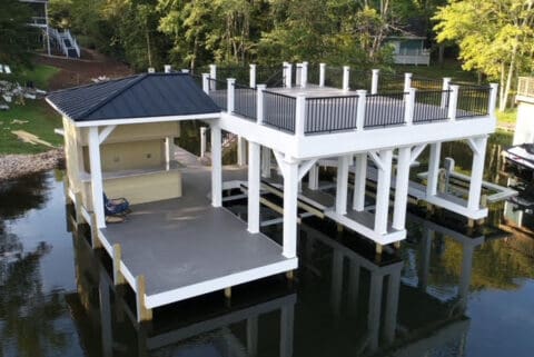 Boat House Styles | Lakeland Pier and Boathouse Company, Inc. in ...